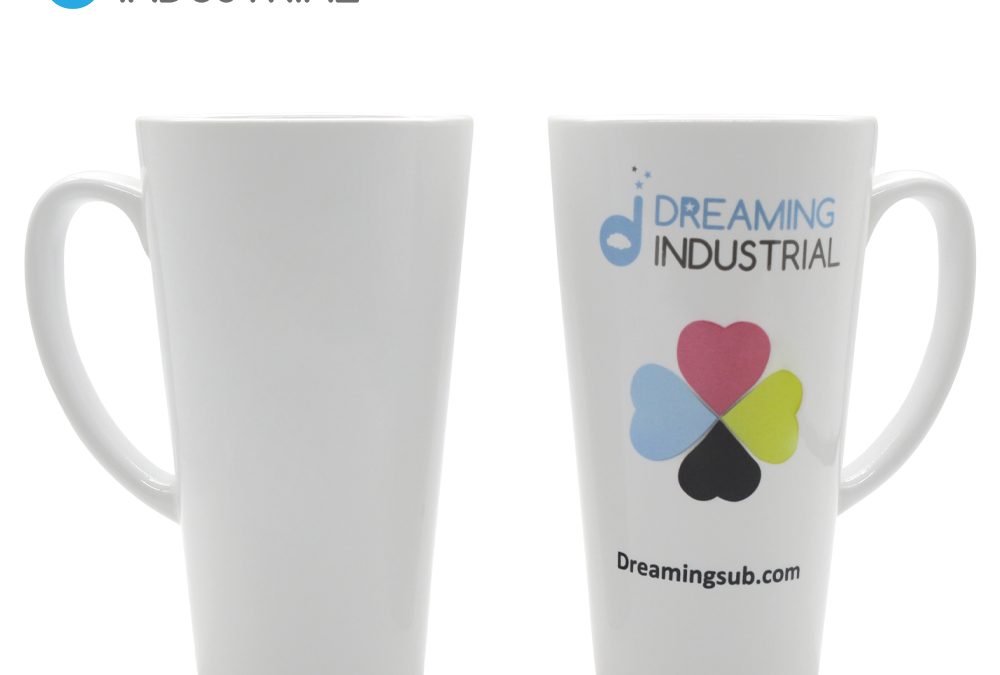 Latte Mug sublimation 17oz white coffee mugs - Dreaming Sublimation